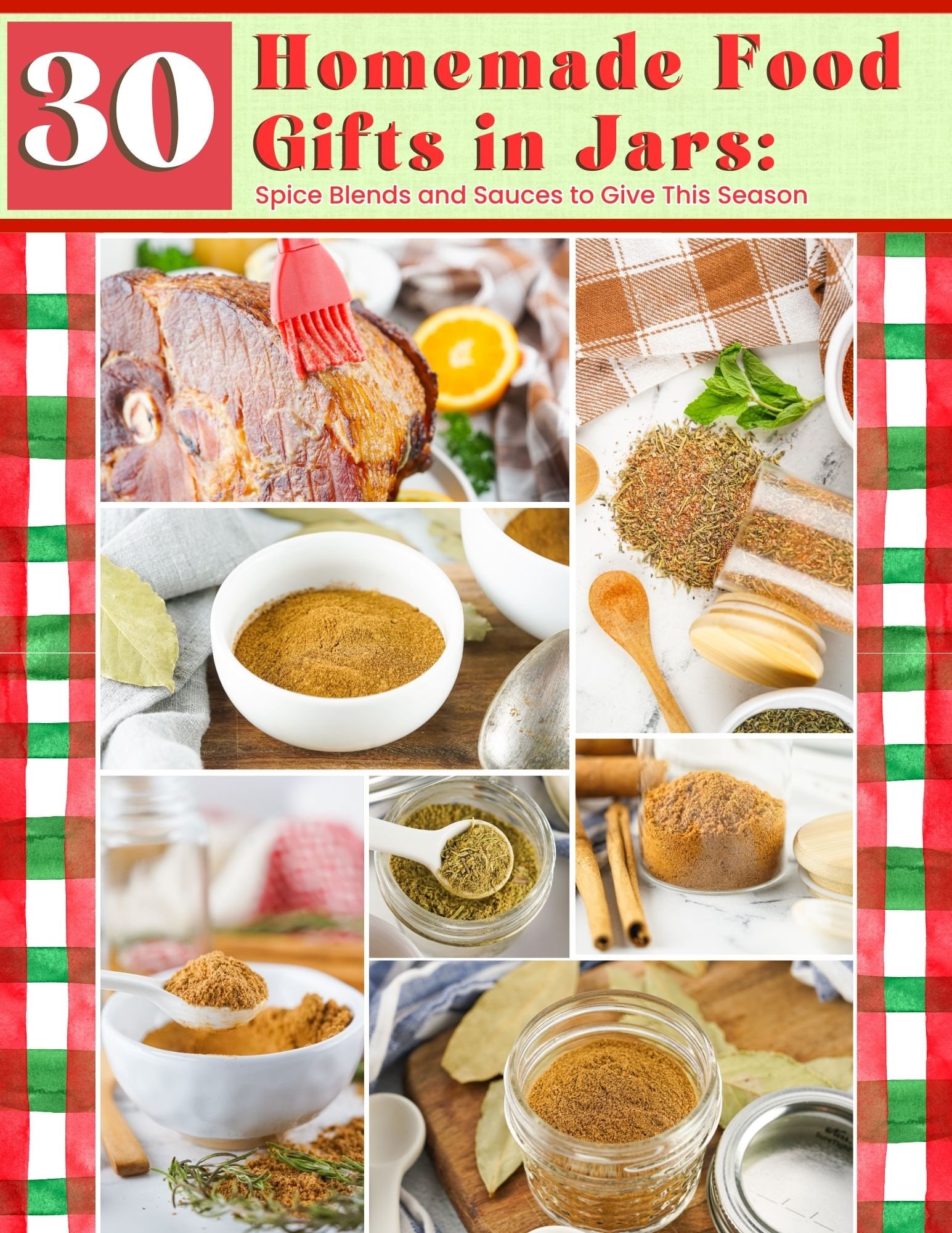Homemade Spice Mix Recipes Book, Food Gifts in Jars, Ebook Spice Blend ...