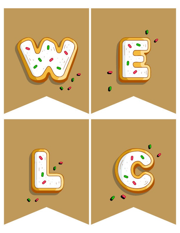 Gingerbread Decorating Party Printables Holiday Baking - Etsy