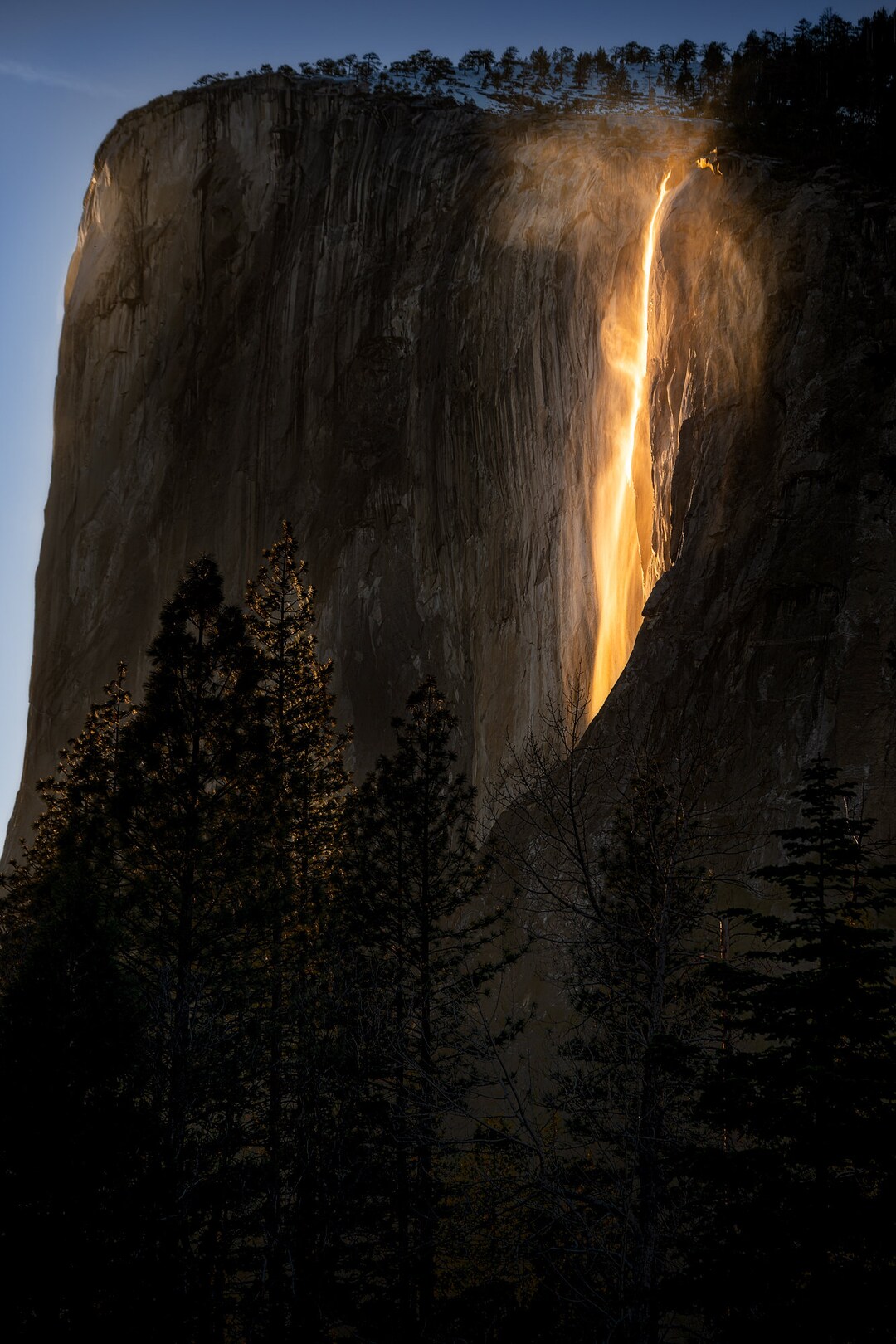 Firefall / Yosemite Horsetail Falls / Wall Art / Home Decor - Etsy