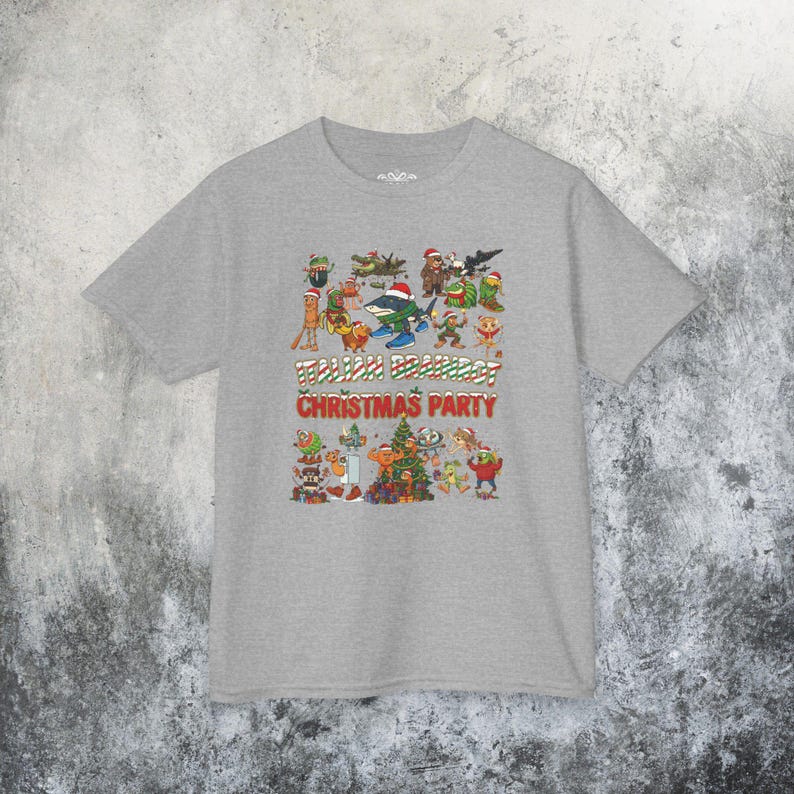 Brainrot Christmas Party Brainrot Meme Funny Santa Hat Xmas Brain Rot ...