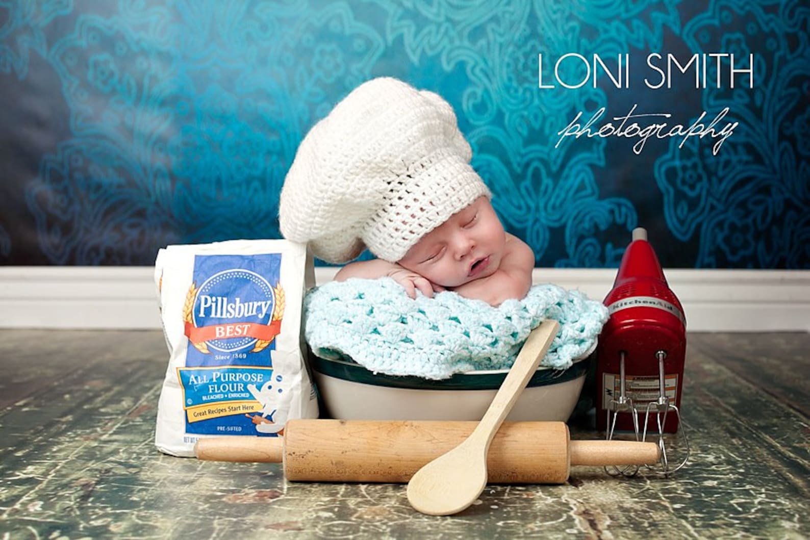 Chef Hat Photo Prop - Crochet Pattern Digital PDF - 6 Sizes! - Etsy