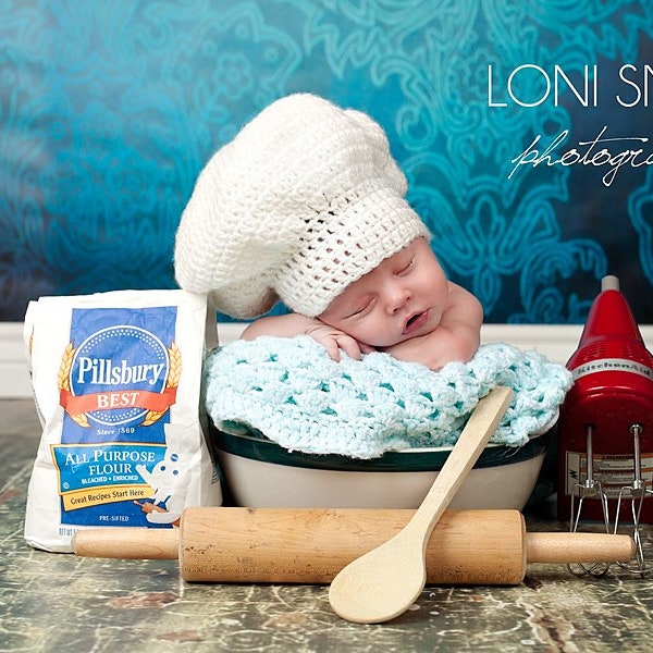 Baby Chef Hat - Etsy