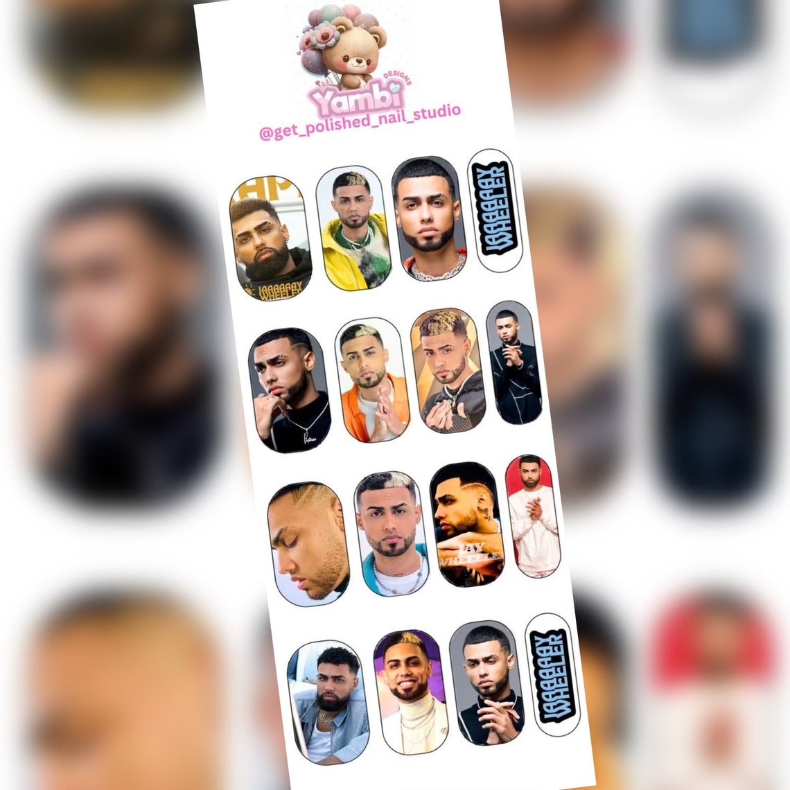 Jay Wheeler Waterslide Nails Decals or 20 Oz. Tumbler - Etsy