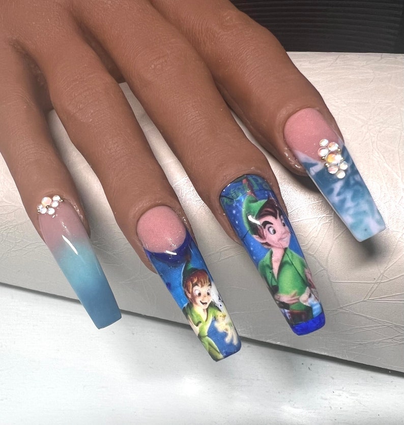 Peter Pan Waterslide Decals Nail Art - Etsy