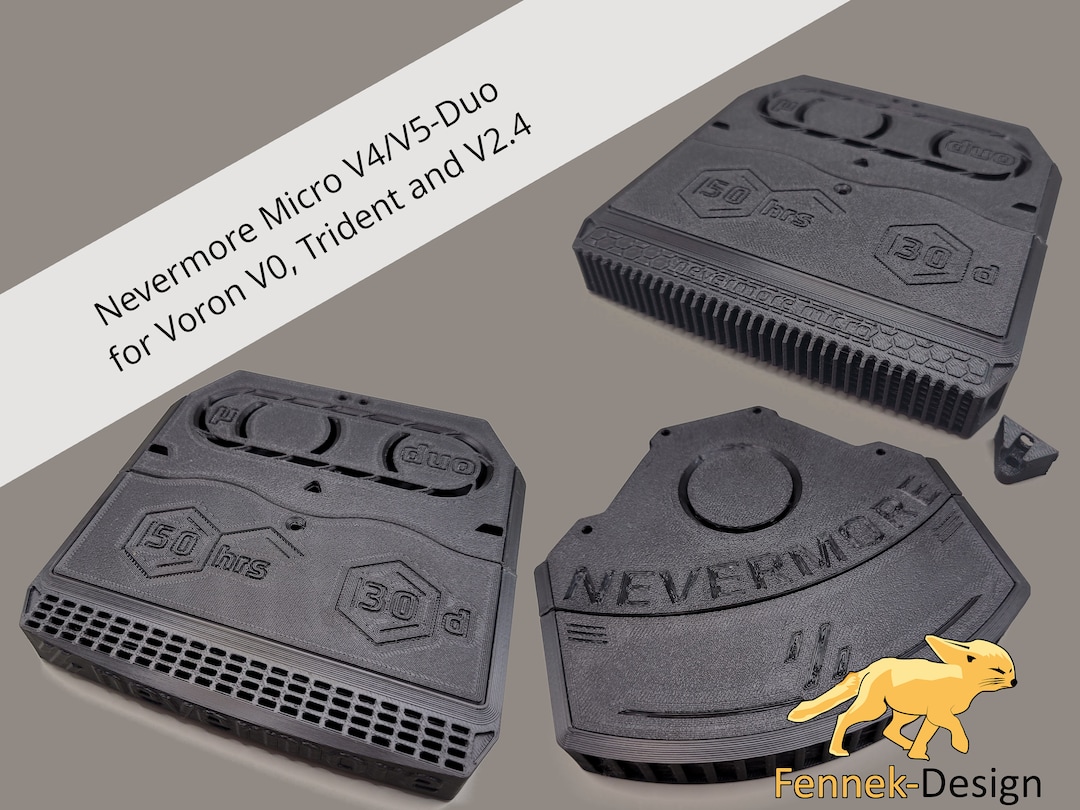 Voron Nevermore V4/V5-Duo aus ABS für den Voron V0 Trident & - Etsy.de