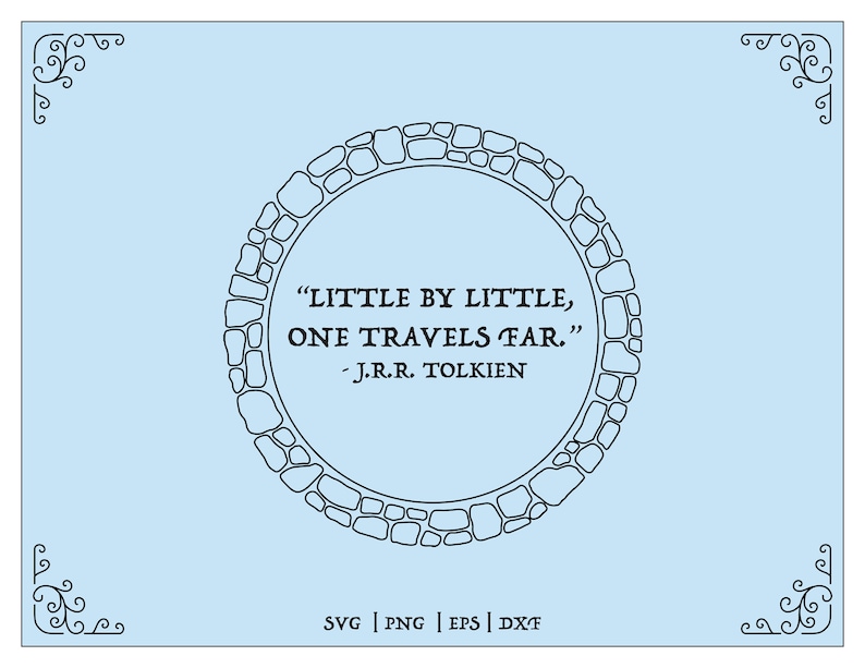 Hobbit Door SVG Bundle | Hobbit Quote SVG | Lord of the Rings | the ...