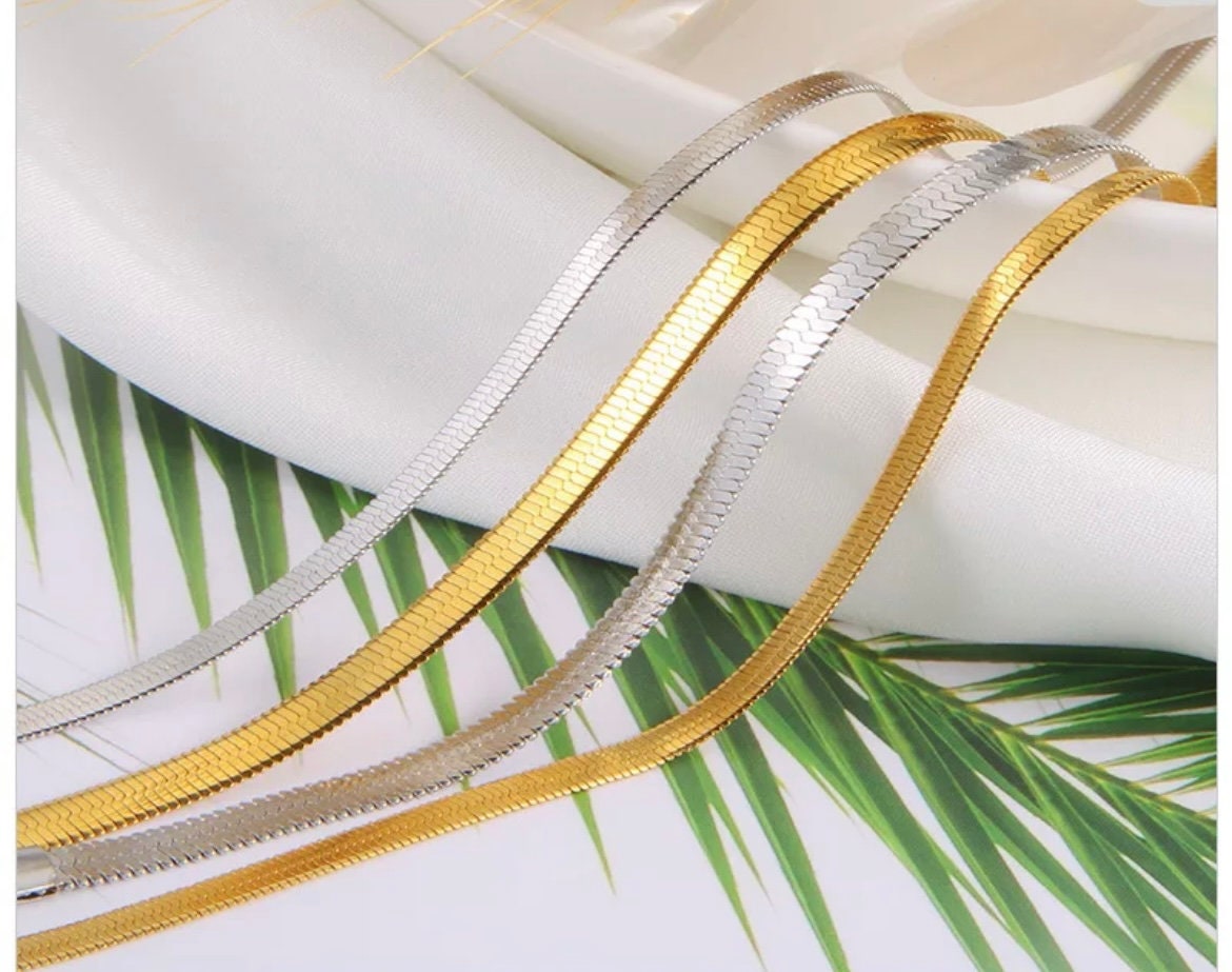 Herringbone Chain - Etsy