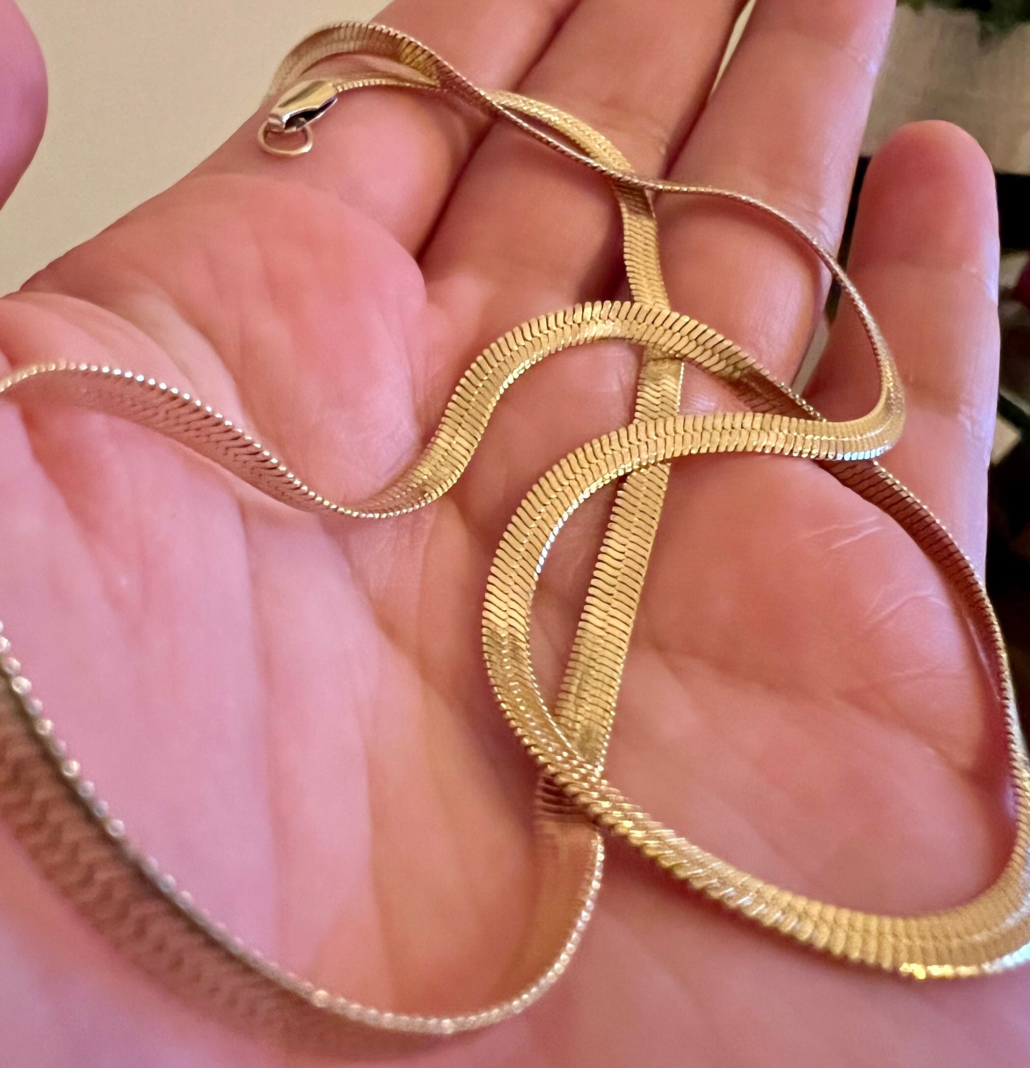 Herringbone Chain - Etsy