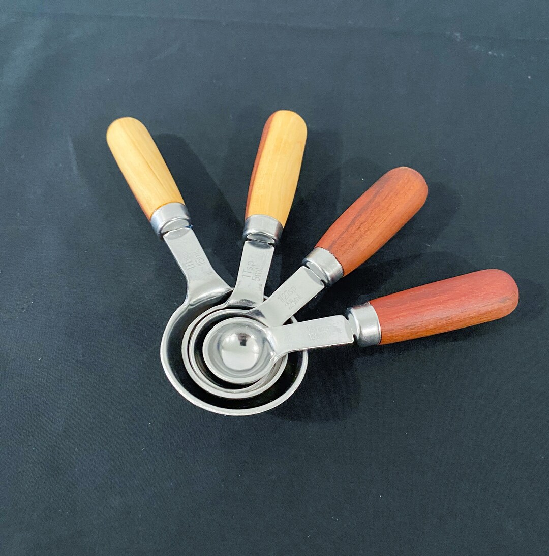Handcrafted Stainless Steel Measuring Spoons With Australian ...