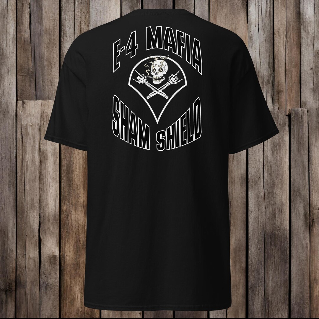 US Army E 4 Sham Shield Military T shirt And Apparel For Etsy