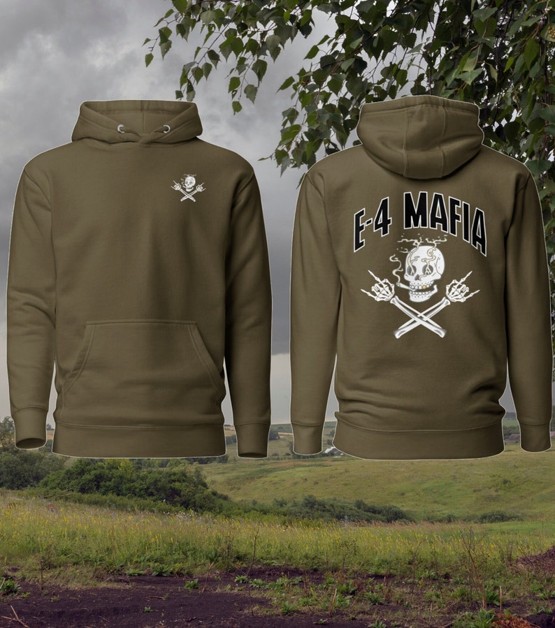 E4 Mafia Cold Weather Hoodie the Ideal Gift for Veterans or - Etsy