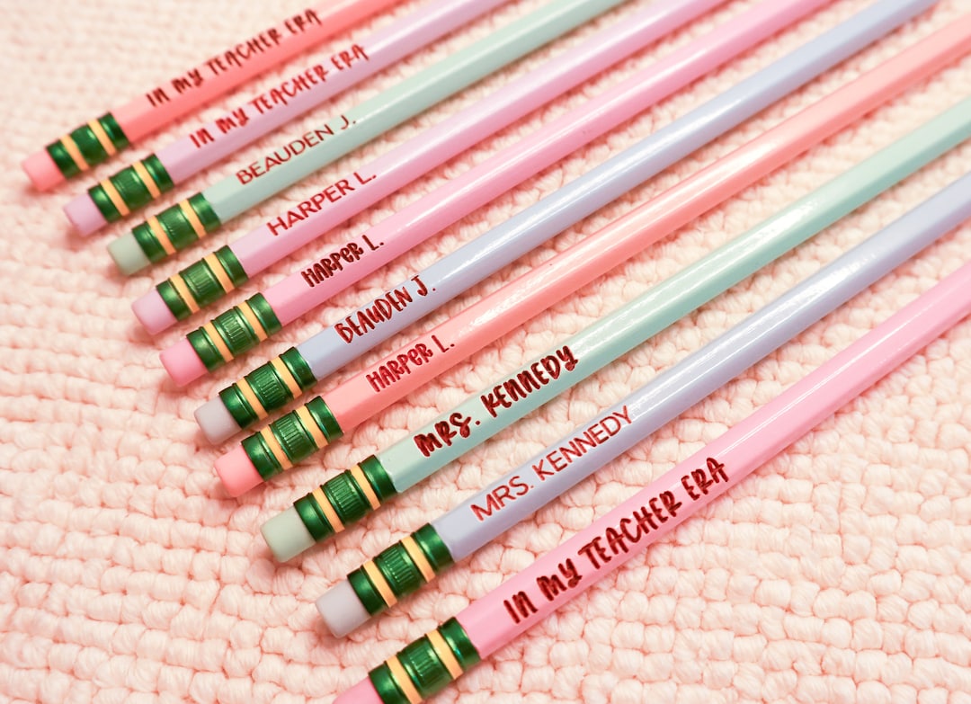 Laser Engraved Pencils | Customized Pencils | Teacher Gift ...