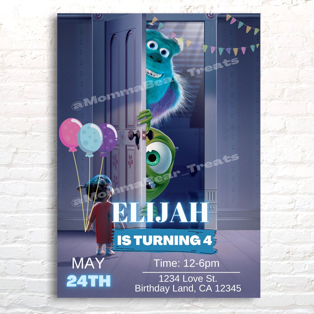 Monsters Inc. - Etsy
