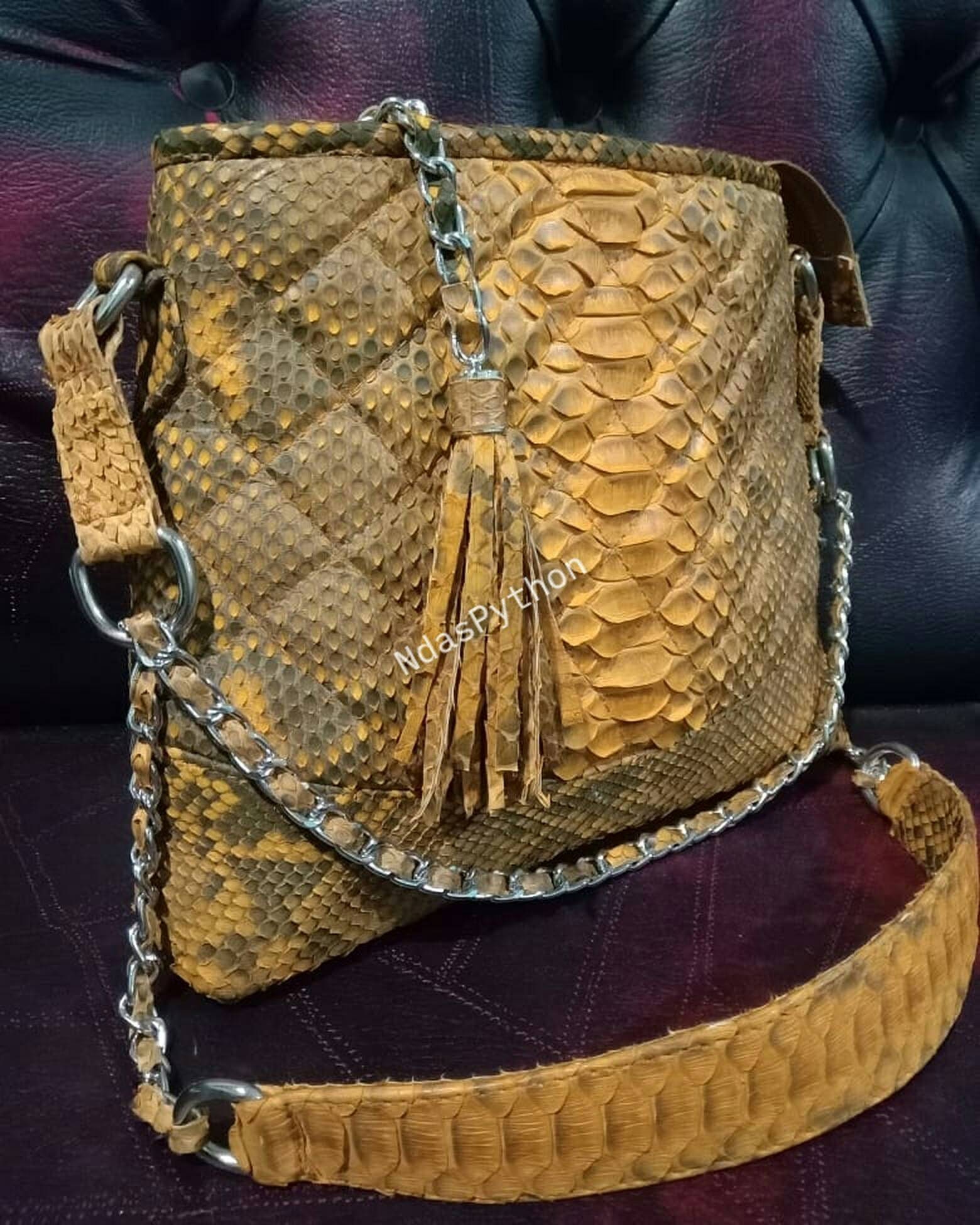 Original Indonesian Handmade,python Bag,python Handbag,python Skin ...