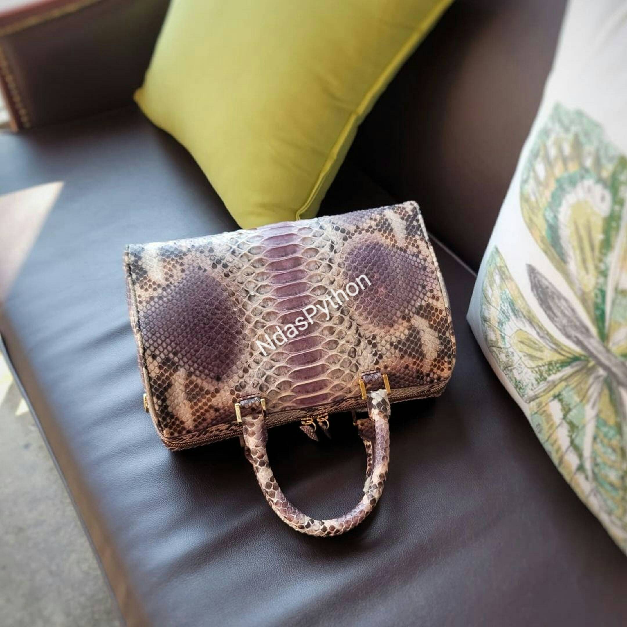 Original Indonesian Handmade,python Bag,python Handbag,python Skin ...