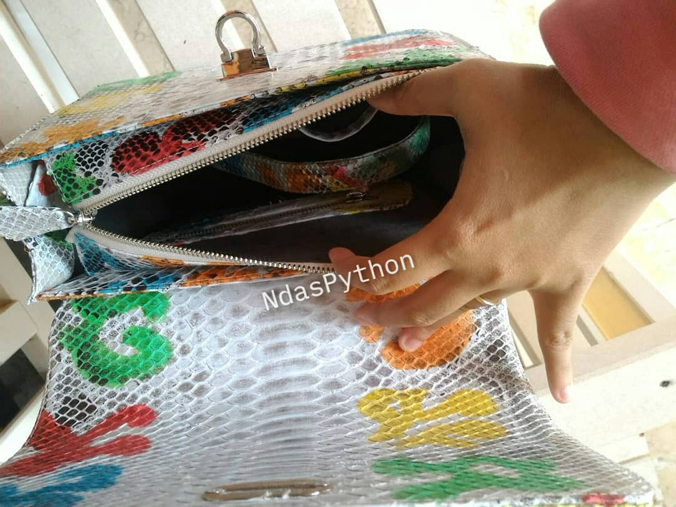 Original Indonesian Handmadepython Bagpython Handbagpython - Etsy