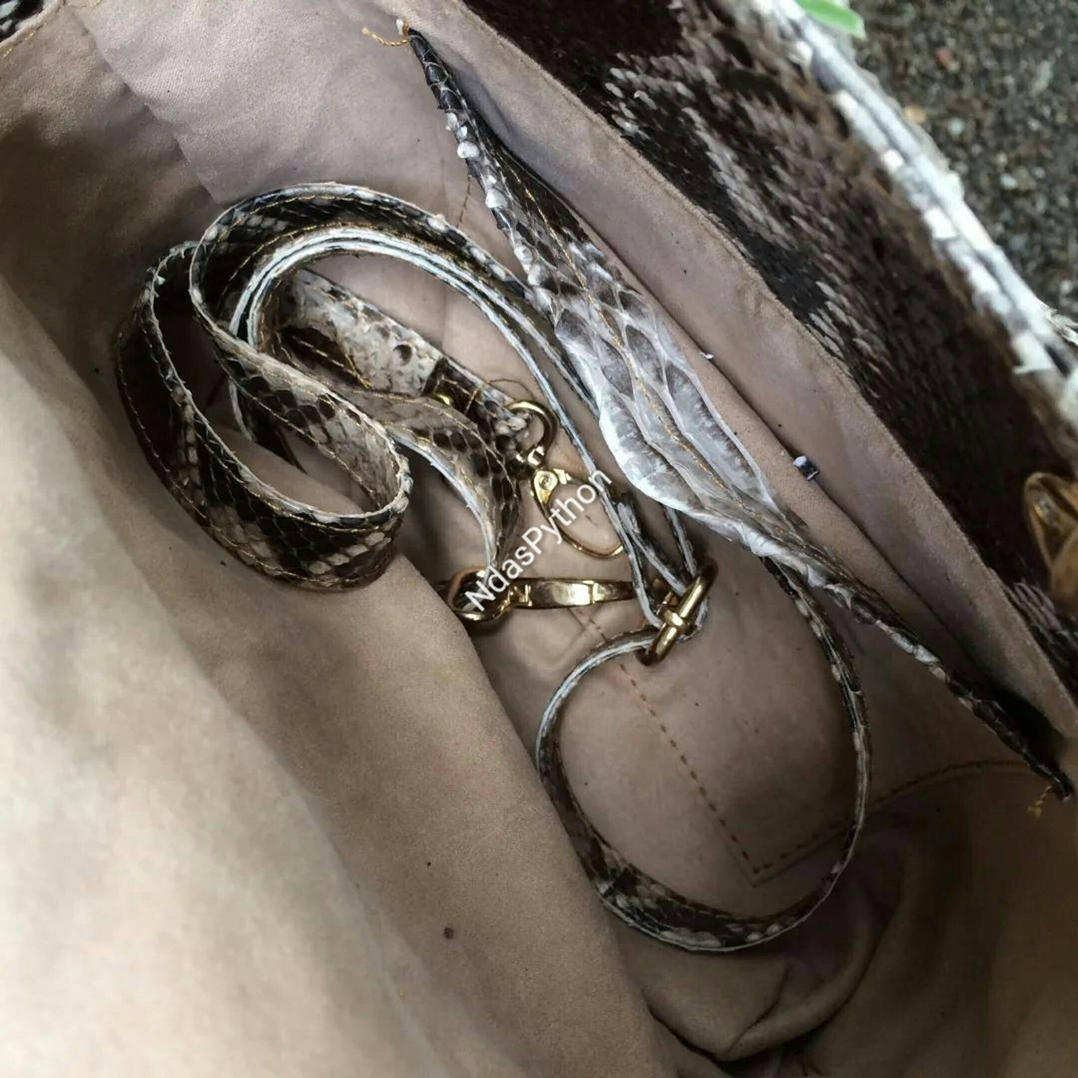 Original Indonesian Handmadepython Bagpython Handbagpython - Etsy