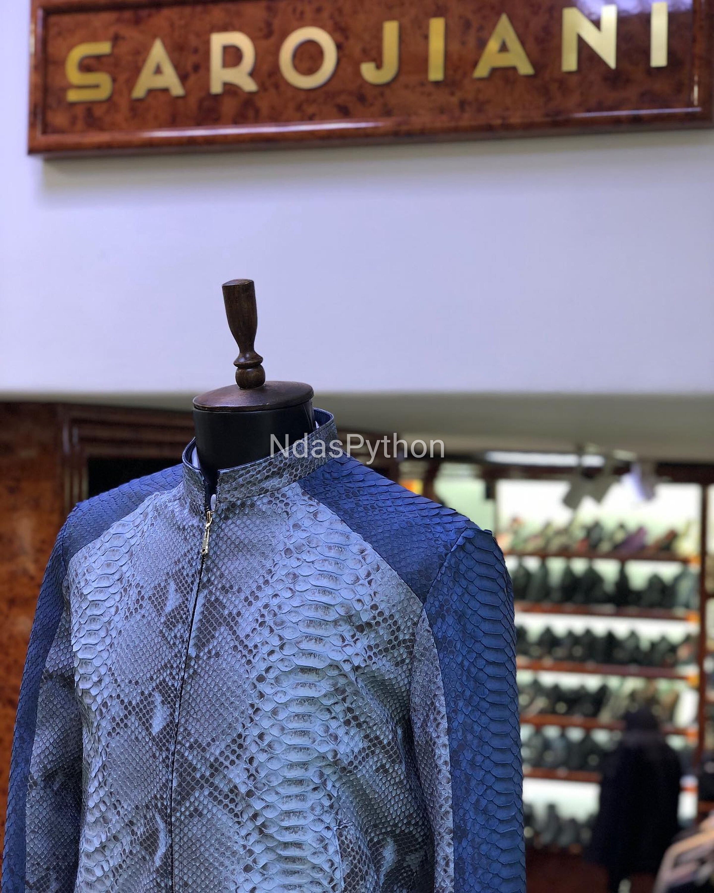 White Exotic Genuine Python Jacket Real Snake Skin Snake - Etsy