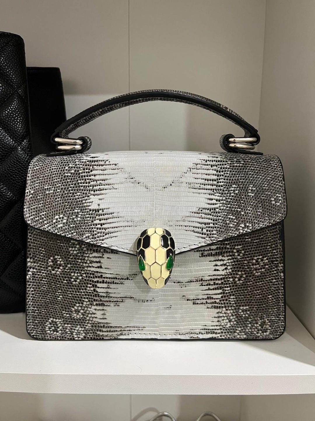 70%off for Bulk Order, DM Natural 20 Genuine Lizard Top Handle Bag ...