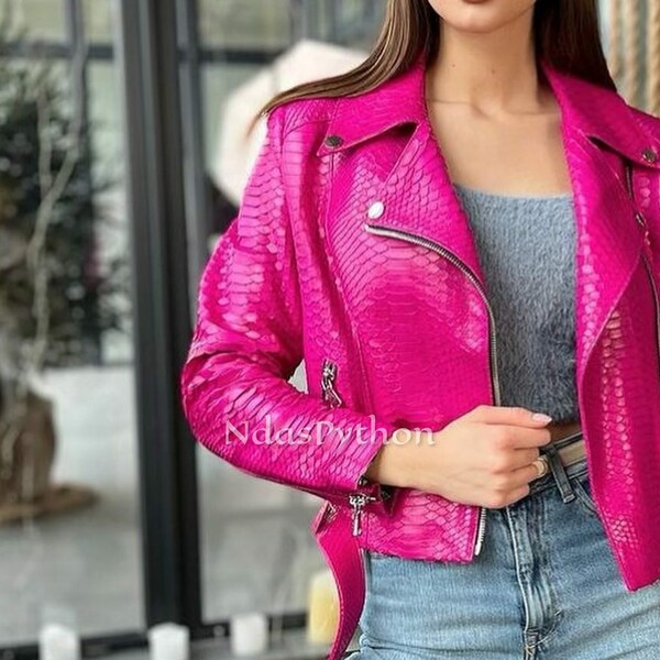 Snake Skin Jacket - Etsy