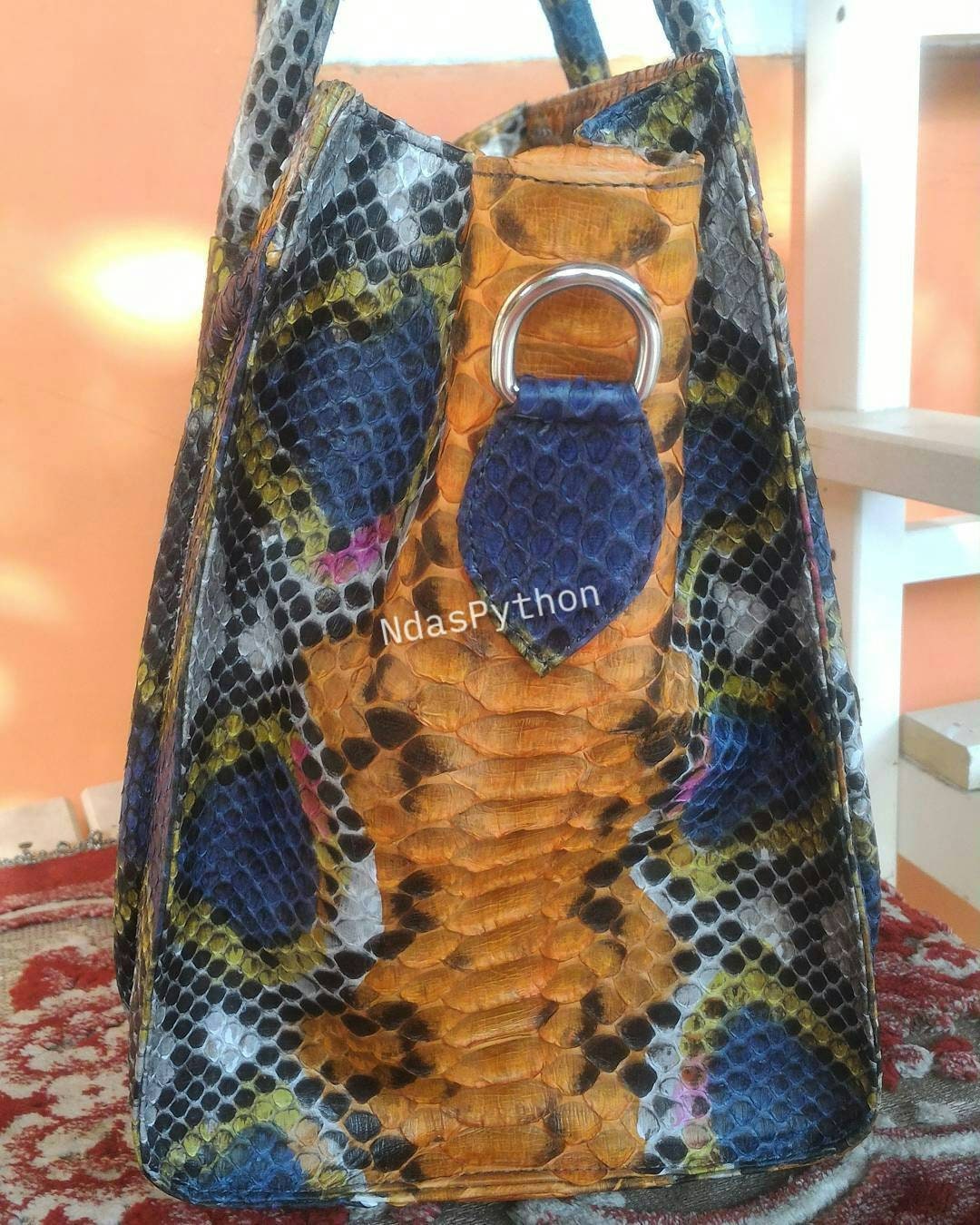 Original Indonesian Handmade,python Bag,python Handbag,python Skin ...