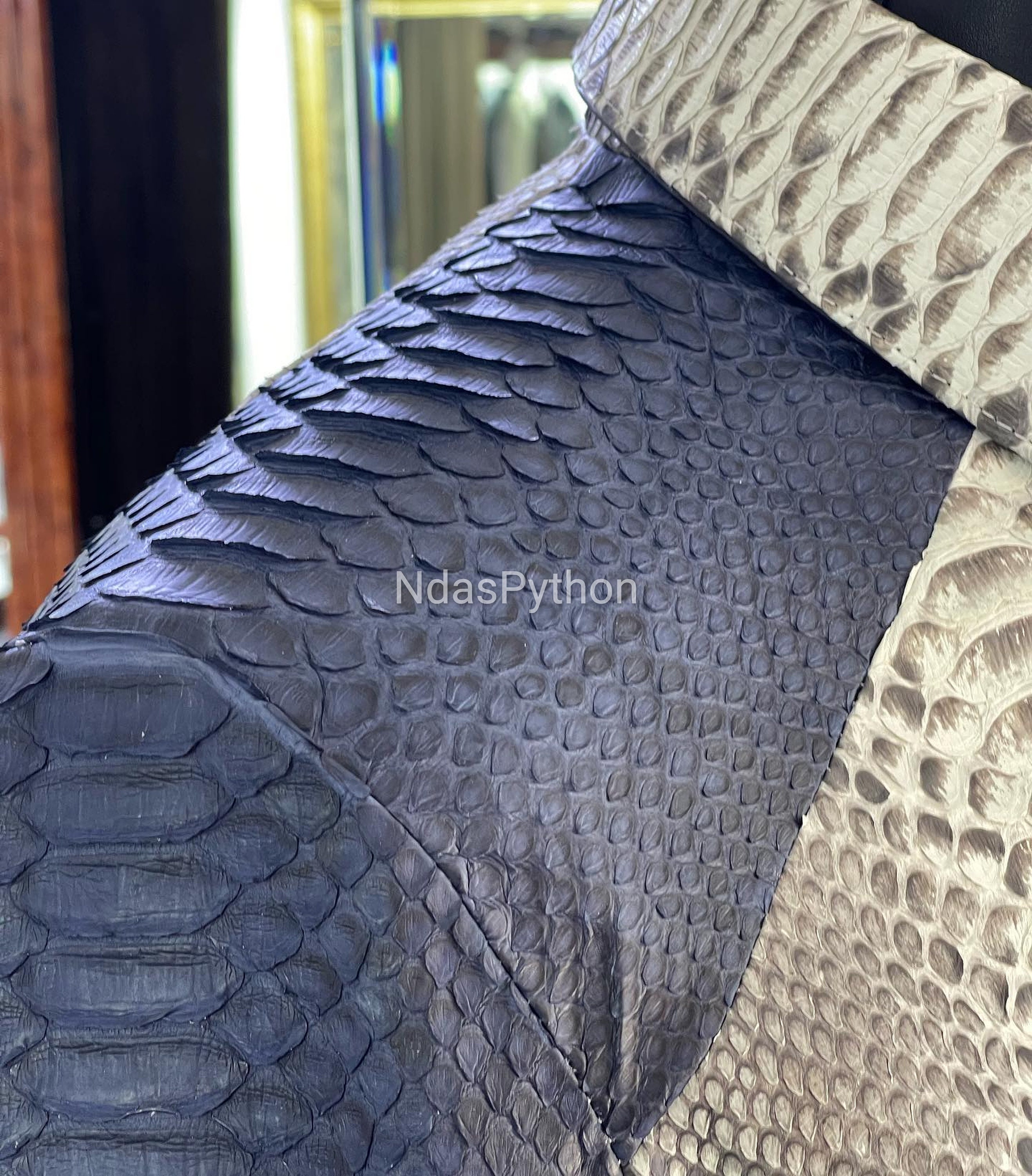 White Exotic Genuine Python Jacket Real Snake Skin Snake - Etsy