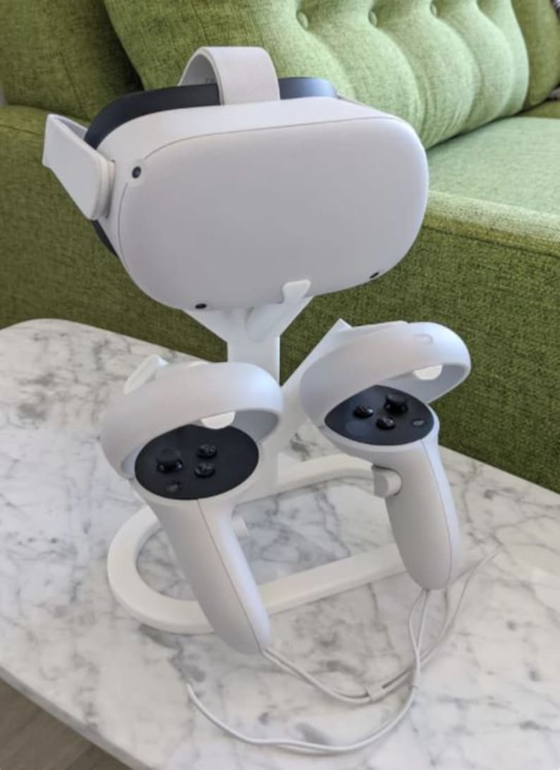 Oculus Quest Stand | STL File No Supports | Oculus Quest Accessory ...