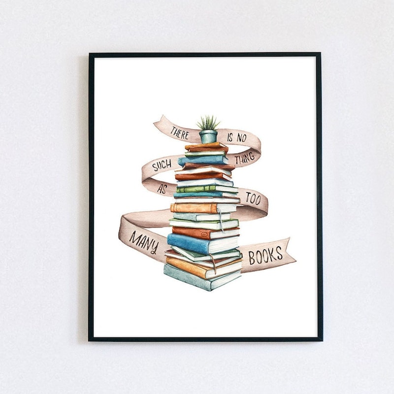 Stacked Books - Etsy