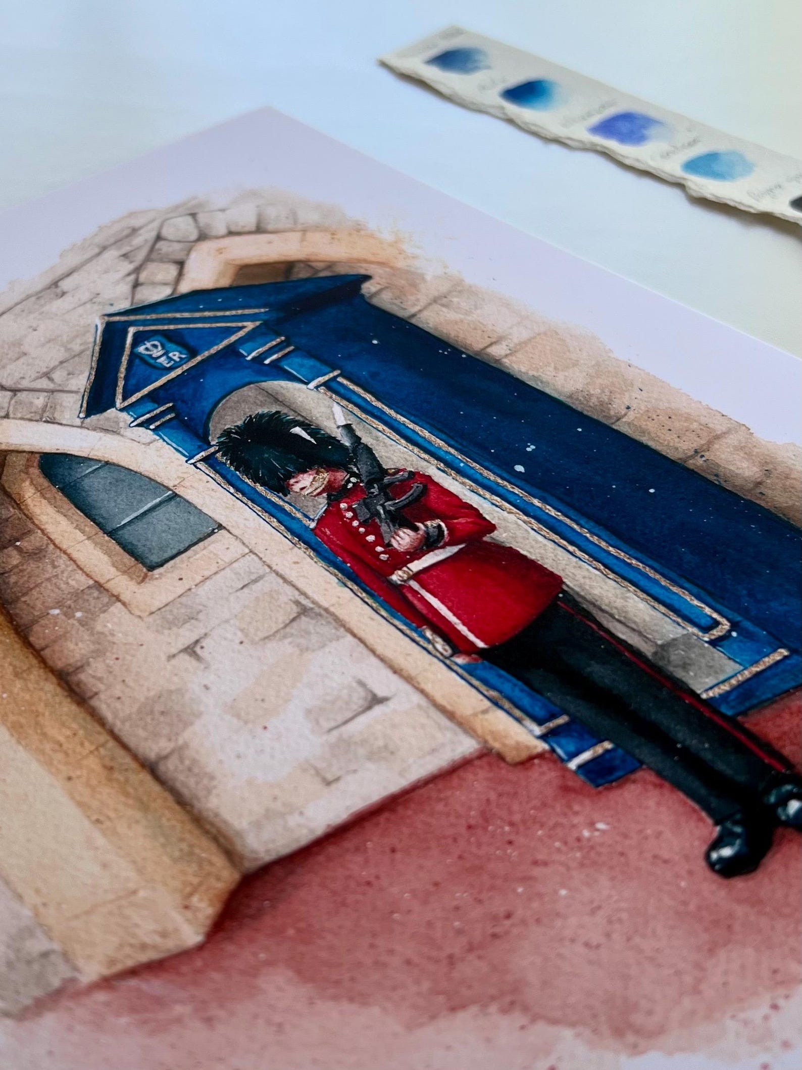Grenadier Guard Art Print | British Queen's Guards Painting | British ...