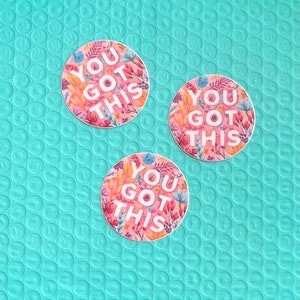 You Got This Sticker | Motivational Sticker | Waterproof Vinyl Sticker ...