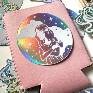 Sparkle Sticker Pack - Set of Three | Holographic Glitter | Waterproof ...