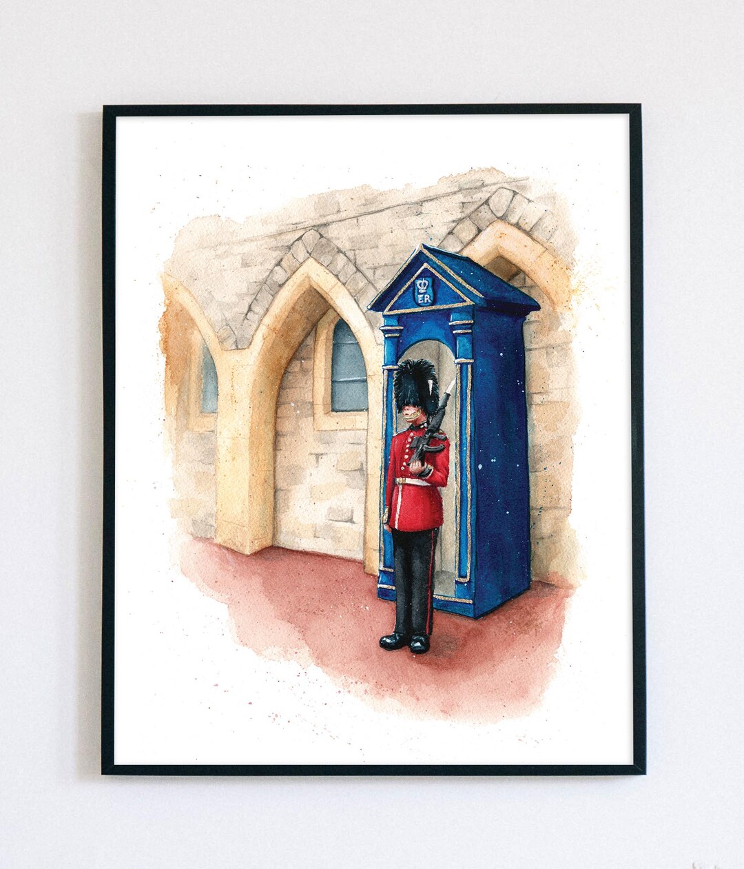 Grenadier Guard Art Print | British Queen's Guards Painting | British ...