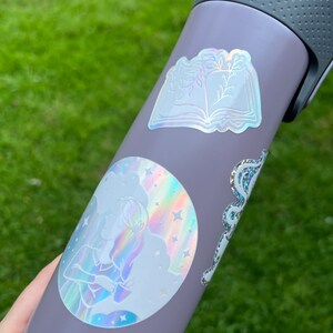 Sparkle Sticker Pack - Set of Three | Holographic Glitter | Waterproof ...