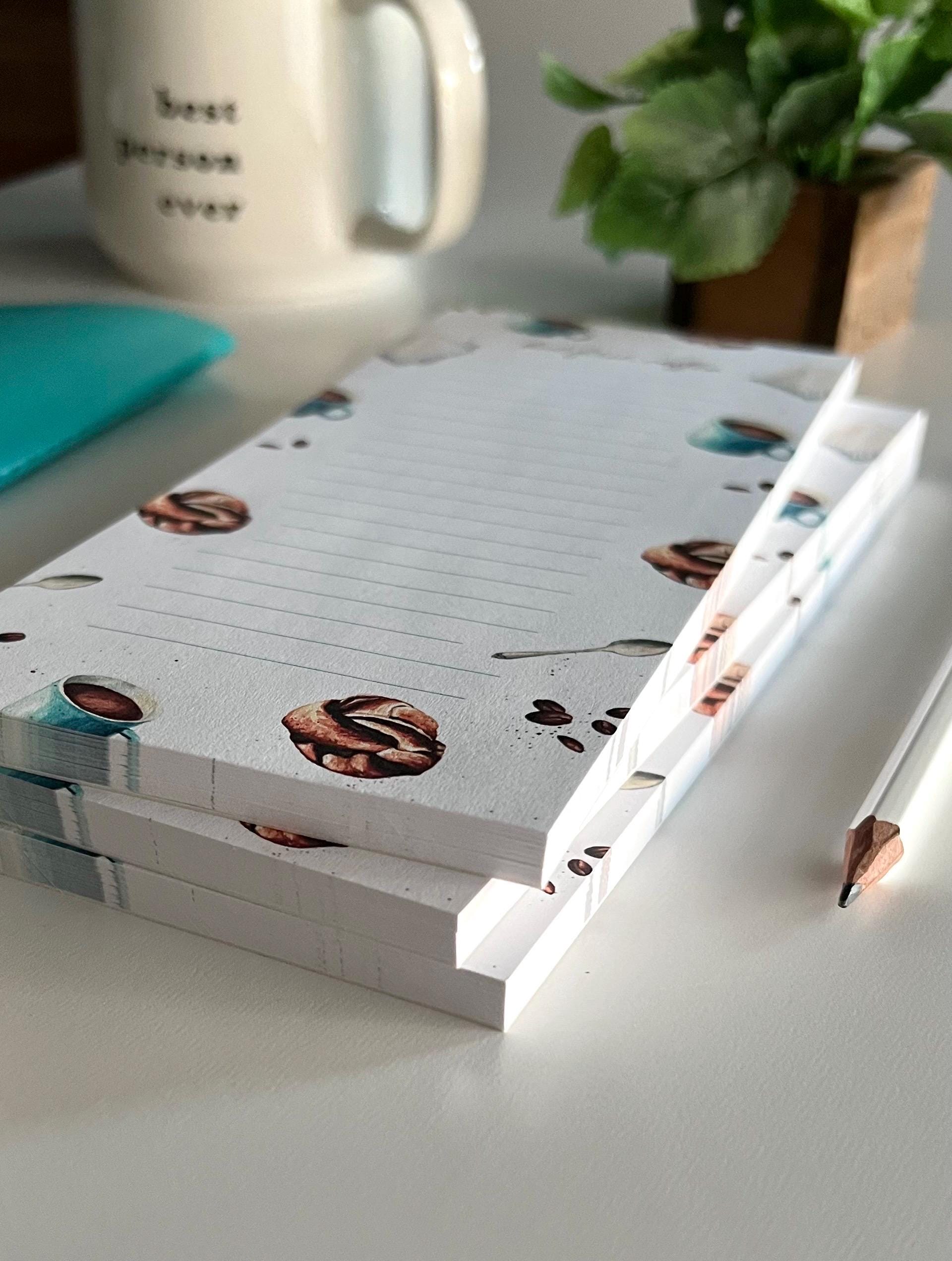 But First Coffee Notepad | Lined Notes Paper | 50 Sheets Memo Pad ...