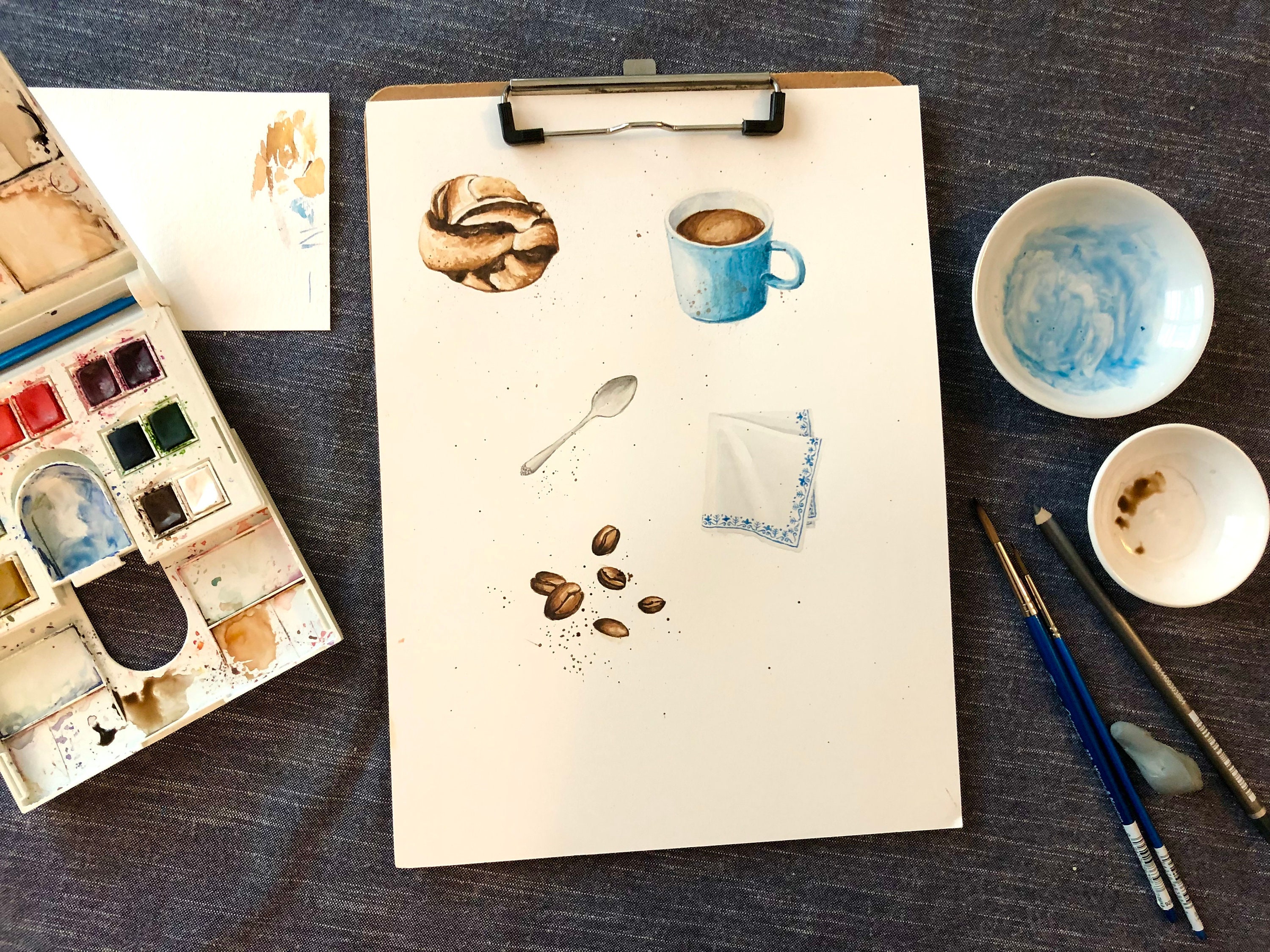 Love You a Latte Greeting Card Coffee and Friendship - Etsy