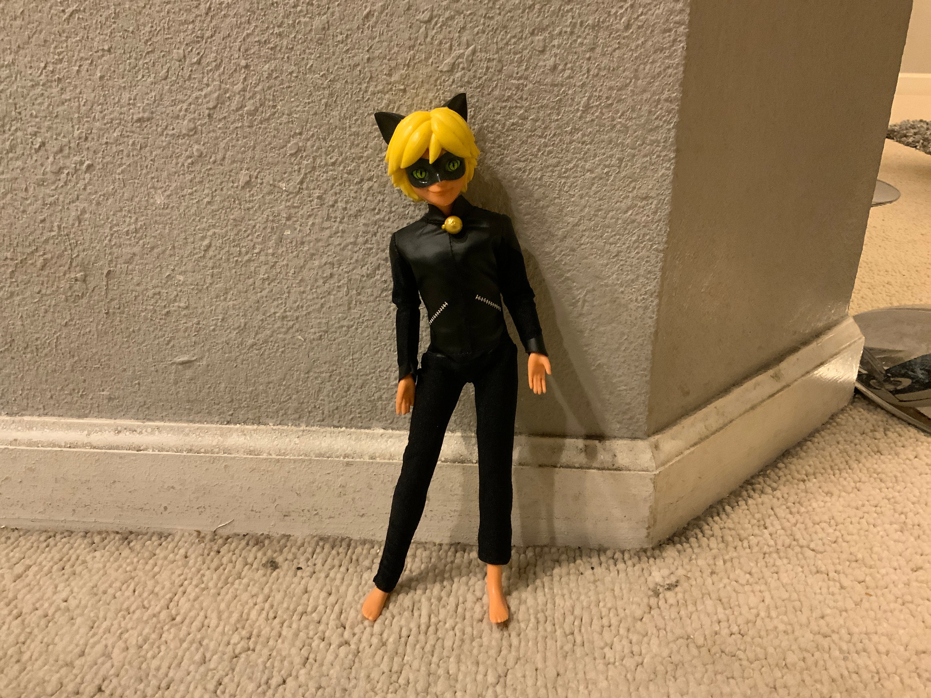 Miraculous Ladybug Cat Noir Movie Exclusive 11" Cat Noir Action Doll ...