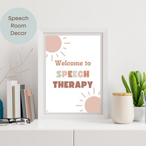 SLP Boho Poster Bundle | 6 Prints | Speech Therapy Room & Office Decor ...