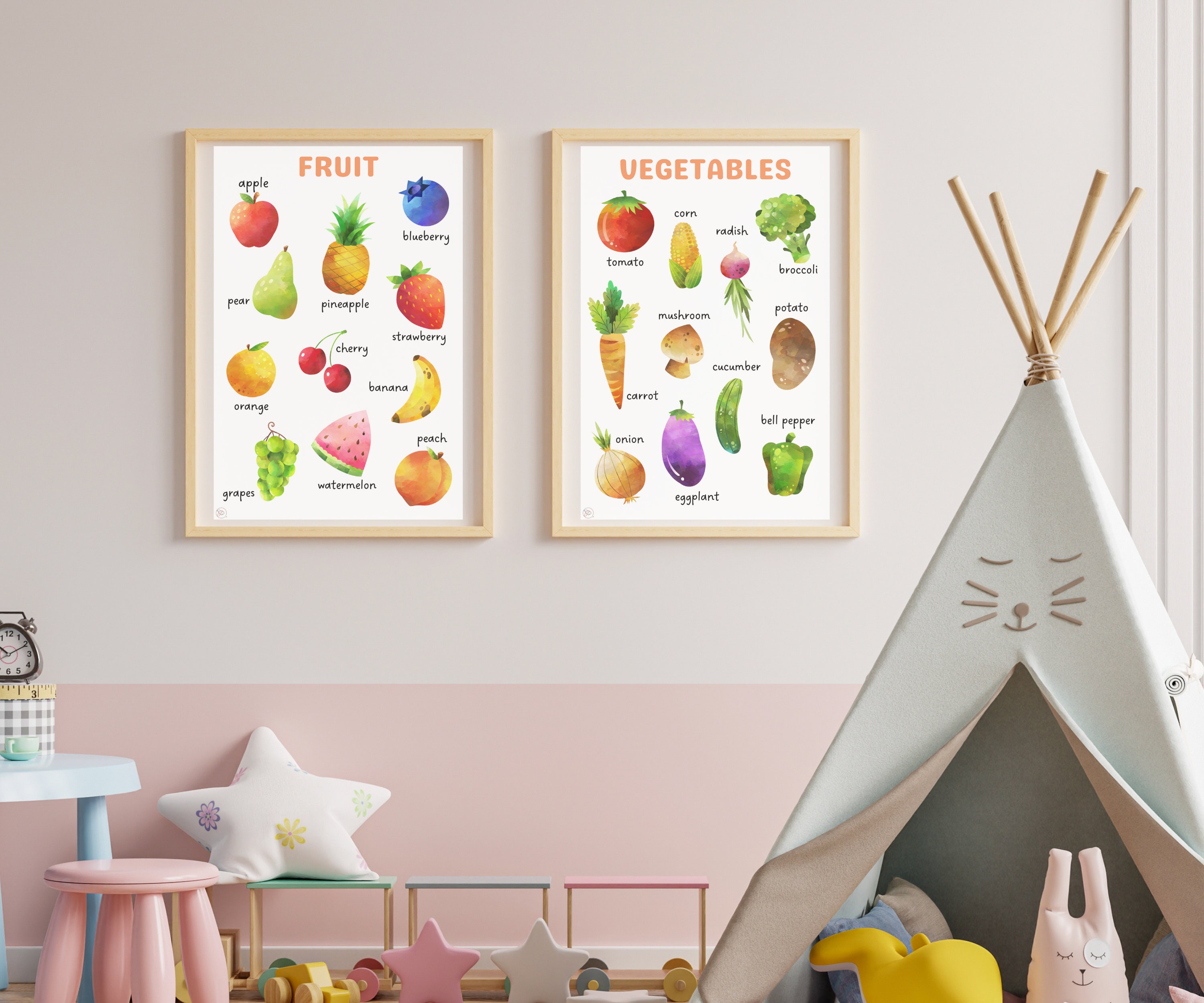 Vocabulary Poster Bundle Speech Therapy 6 Prints & - Etsy