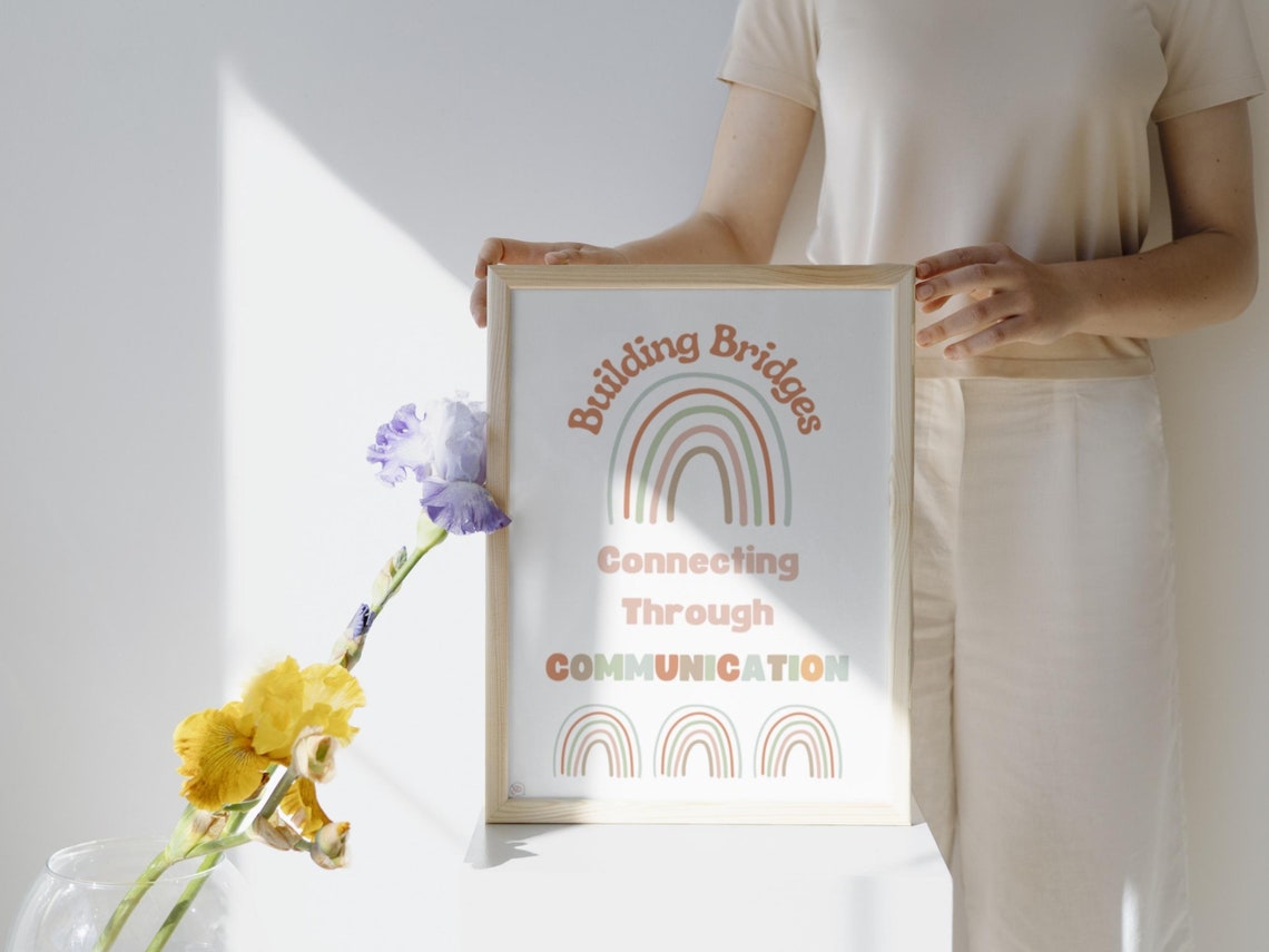SLP Boho Poster Bundle | 6 Prints | Speech Therapy Room & Office Decor ...