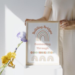 SLP Boho Poster Bundle | 6 Prints | Speech Therapy Room & Office Decor ...
