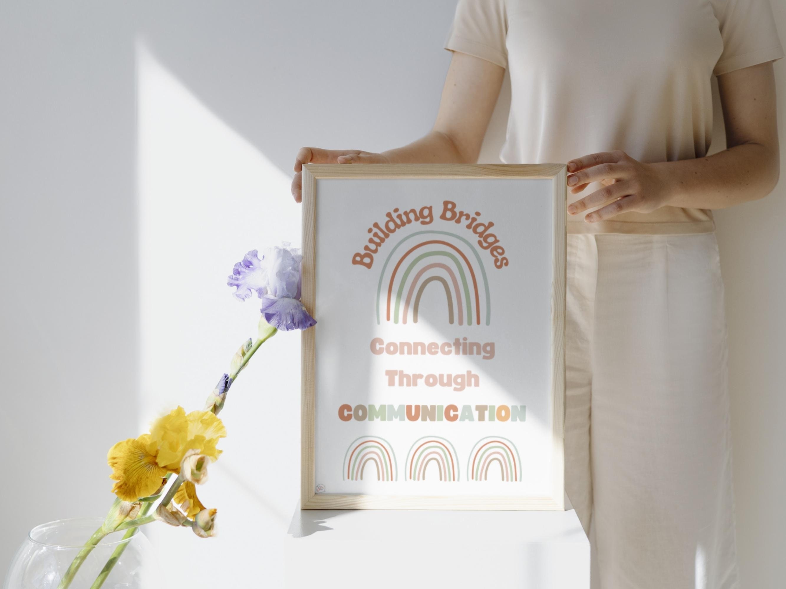 SLP Boho Poster Bundle | 6 Prints | Speech Therapy Room & Office Decor ...