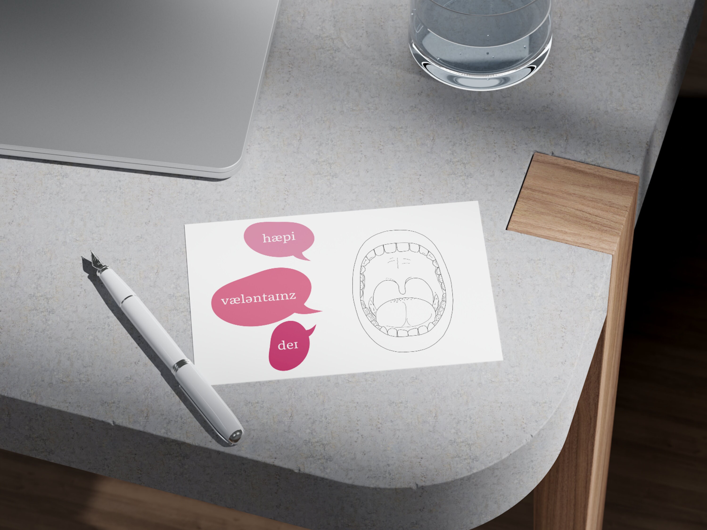 IPA Valentine's Day Card | Speech Therapy Phonetic Symbol Printable ...