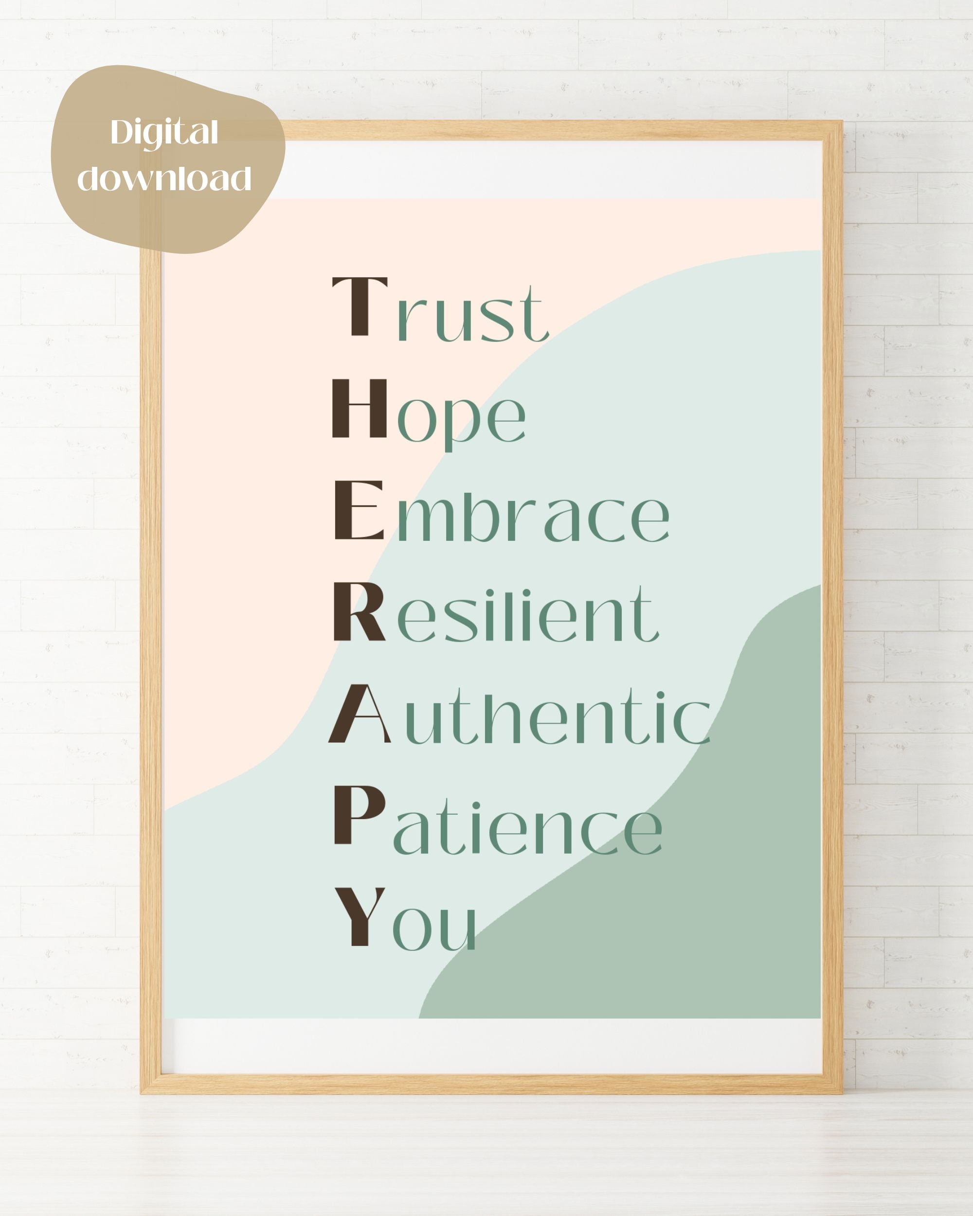 2 Speech Therapy Posters With Mnemonic Wall Art & Office - Etsy