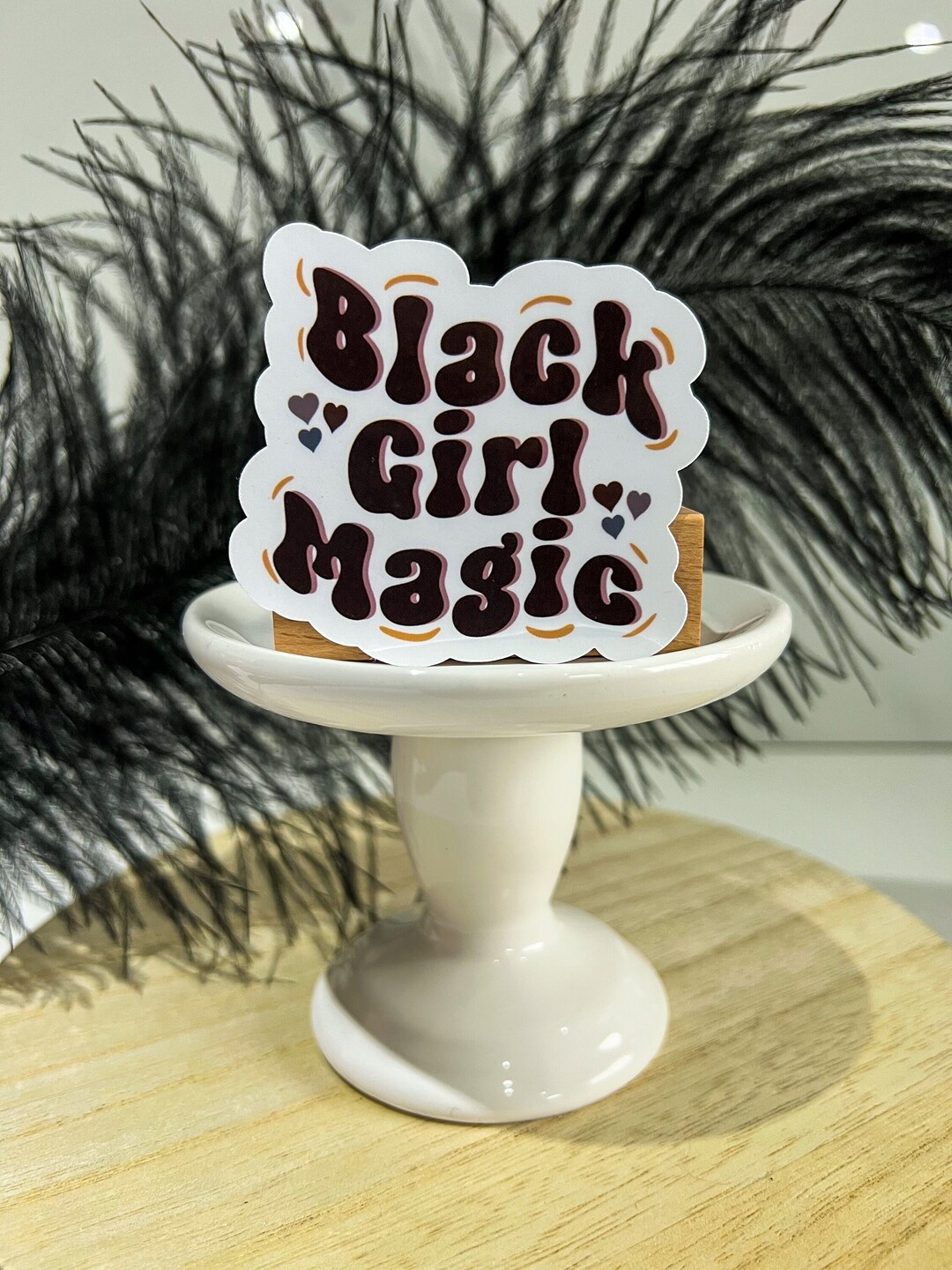 Black Girl Magic Sticker Black Pride Sticker, Girl Power Sticker, Vinyl ...