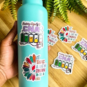 CERTIFIED NURSING ASSISTANT Stickers - Cna Stickers, Cna Decals, Nurse ...