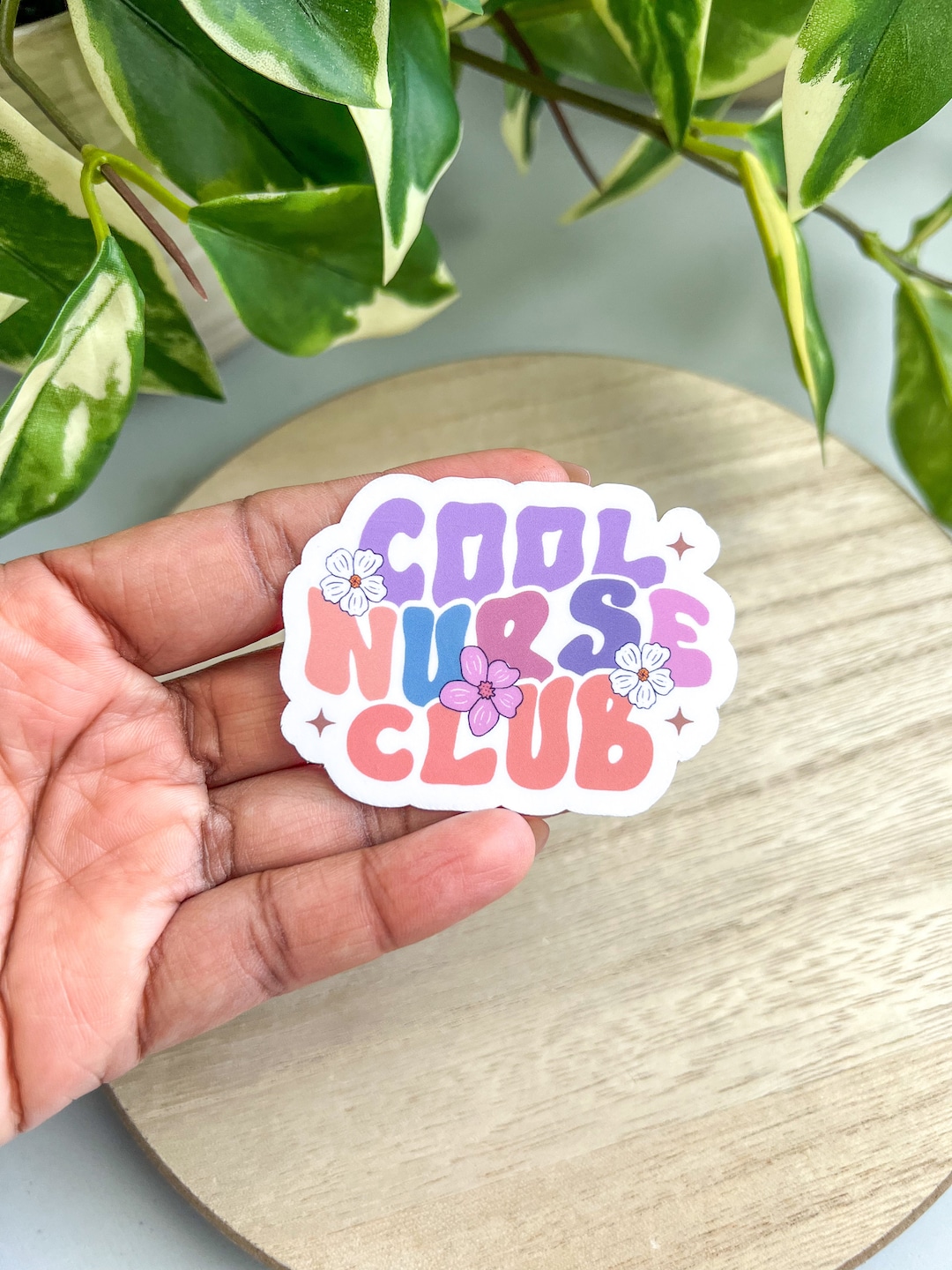 Cool Nurse Club Vinyl Sticker- Nurse Gift, Nurse Pride, Nurse Week ...