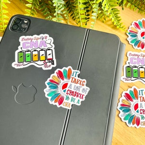 CERTIFIED NURSING ASSISTANT Stickers - Cna Stickers, Cna Decals, Nurse ...