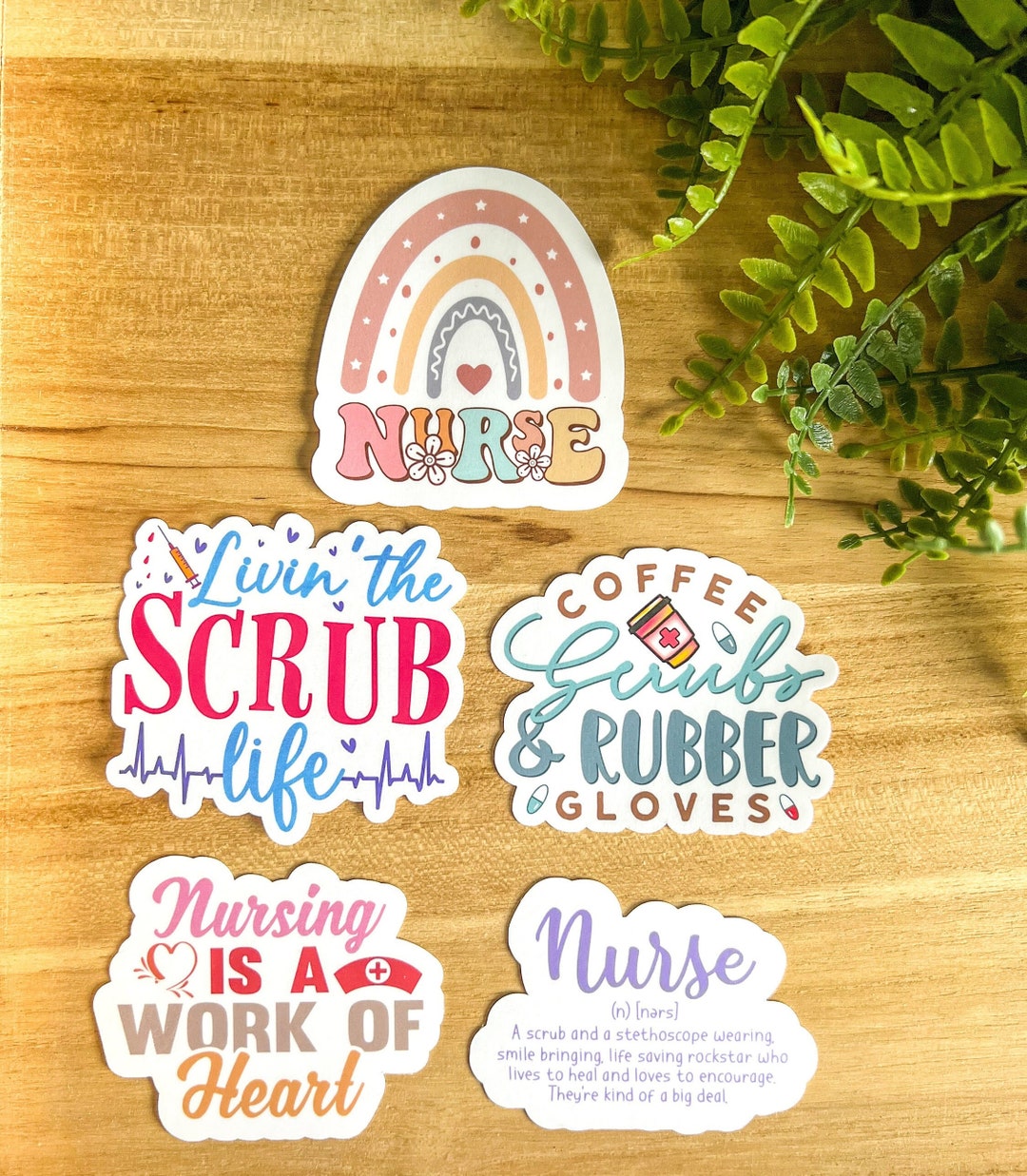 NURSE APPRECIATION STICKERS - Vinyl Stickers, Nurses Week, Sticker ...