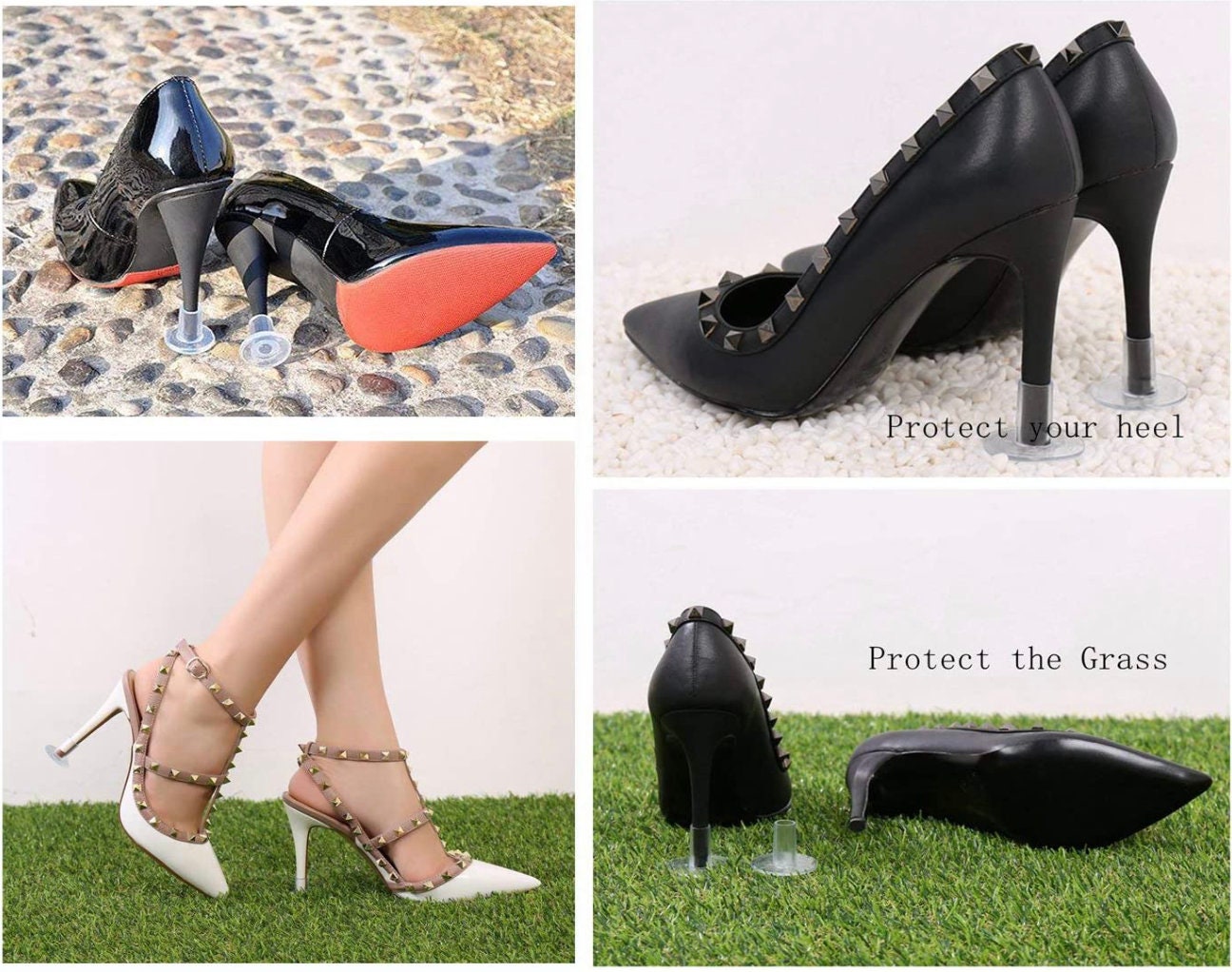 High Heel Protectors 12 Pairs With Tags & White Bags Size - Etsy
