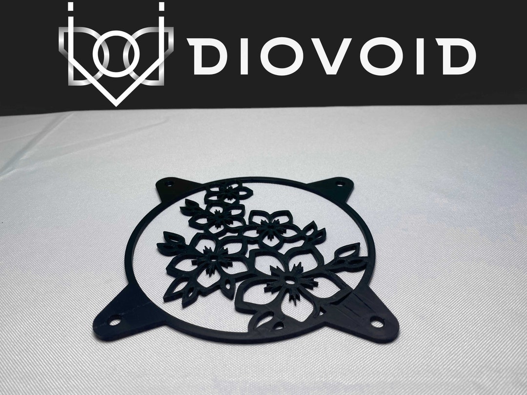 Flowers Computer Fan Grill Shroud Cover 120mm 140mm - Etsy